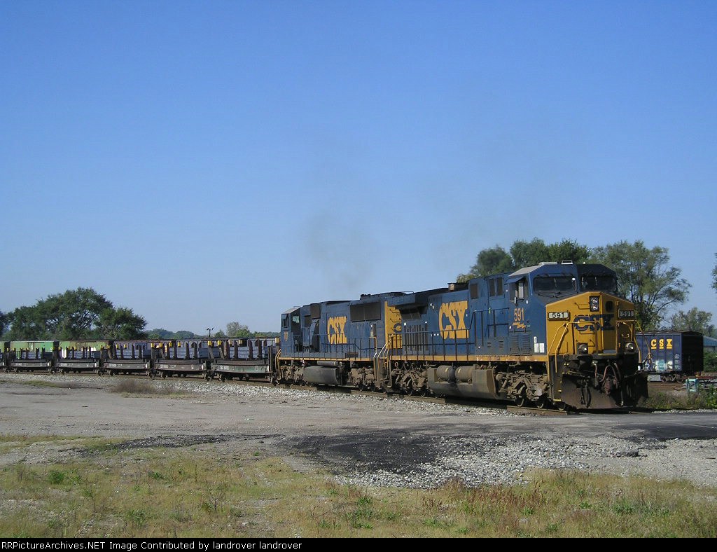 CSXT 591 On CSX K 587 -07